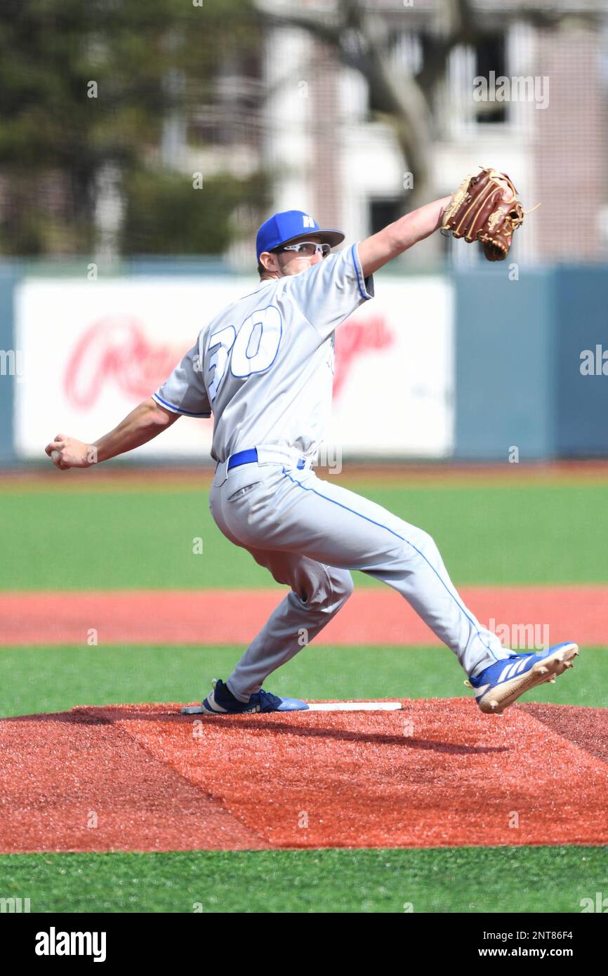 Hofstra University Pride pitcher James Cardinale (30) during game ...