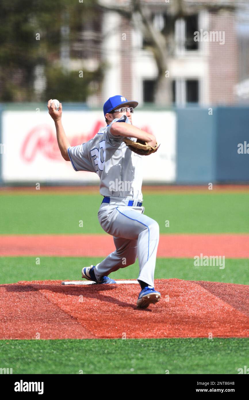 Hofstra University Pride pitcher James Cardinale (30) during game ...