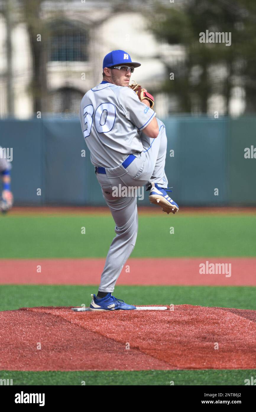 Hofstra University Pride pitcher James Cardinale (30) during game ...