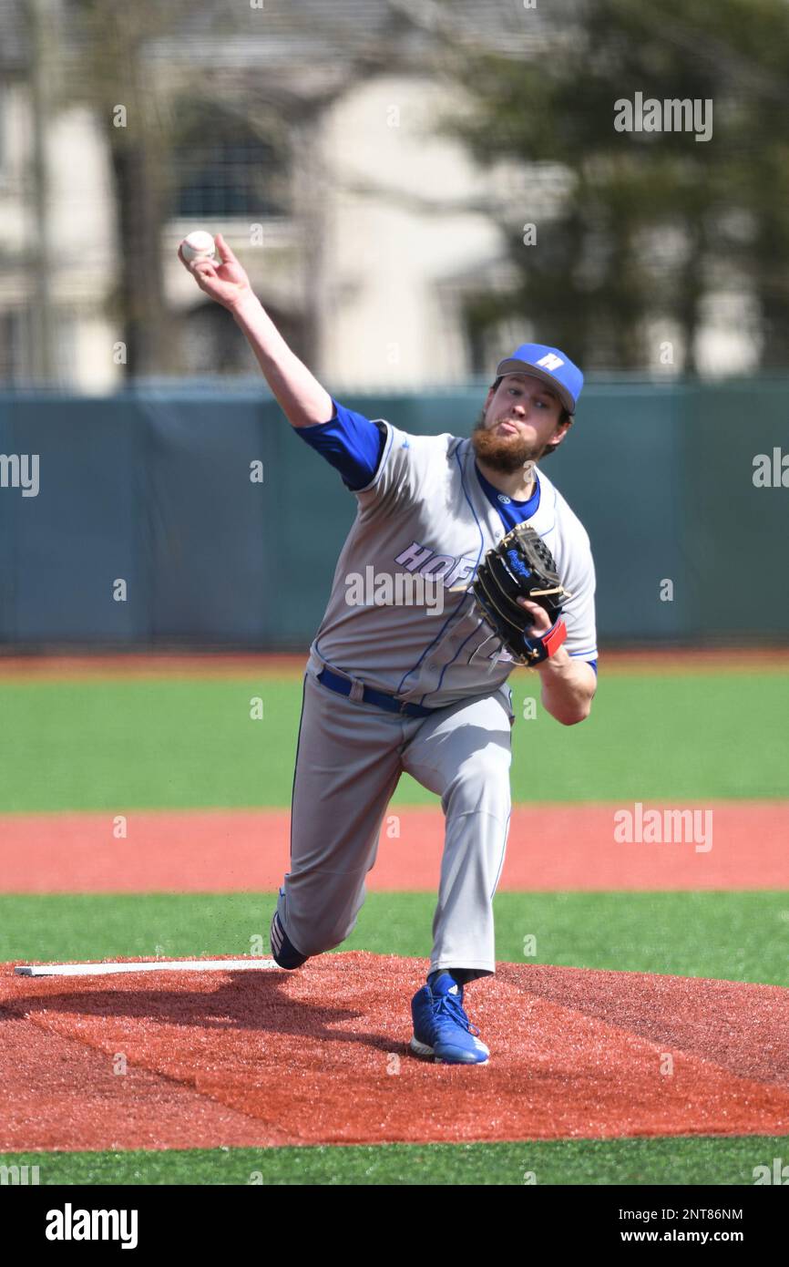 Hofstra University Pride pitcher Seamus Brazill (28) during game played ...