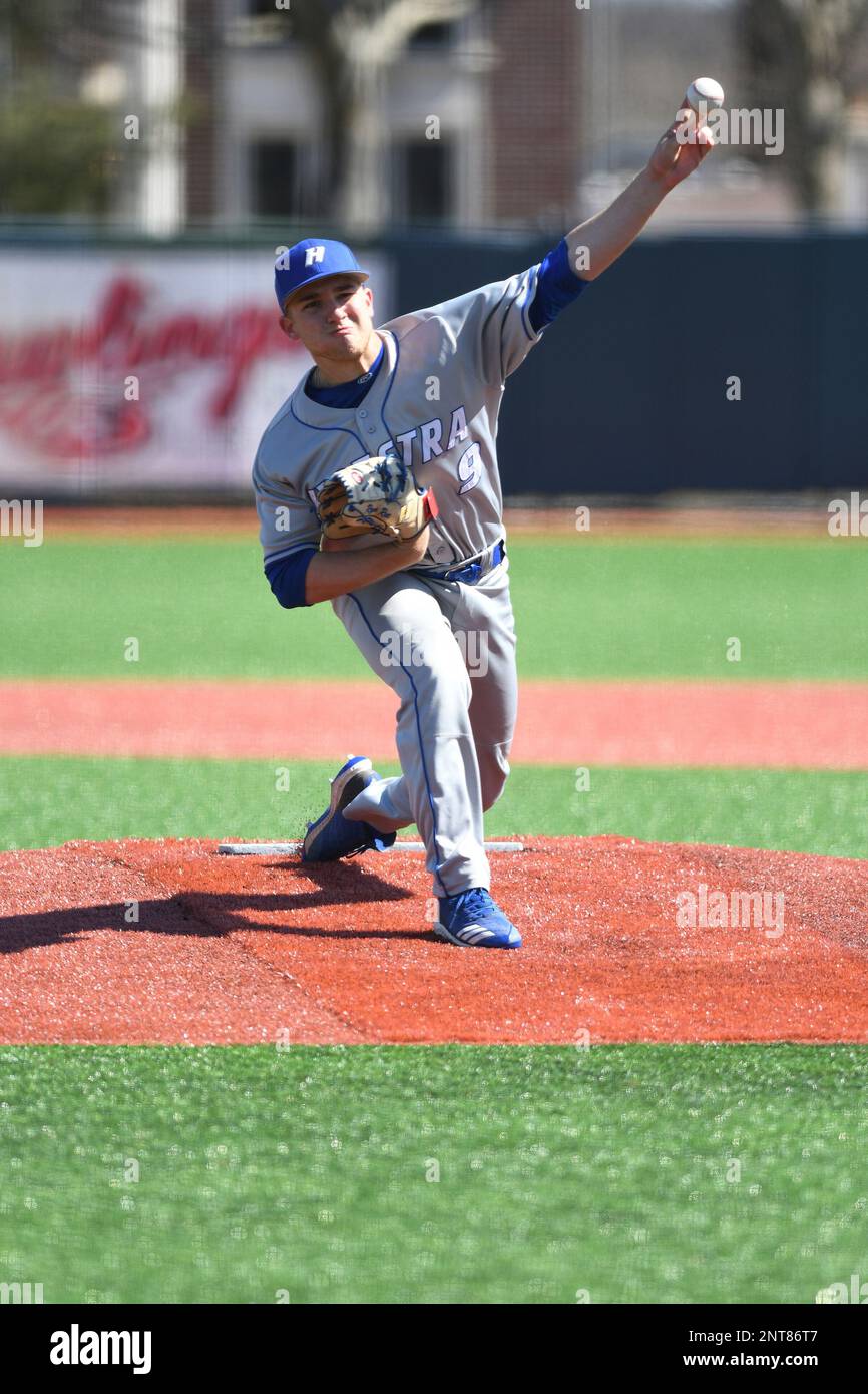 Hofstra University Pride pitcher Ryan Rue (9) during game played ...
