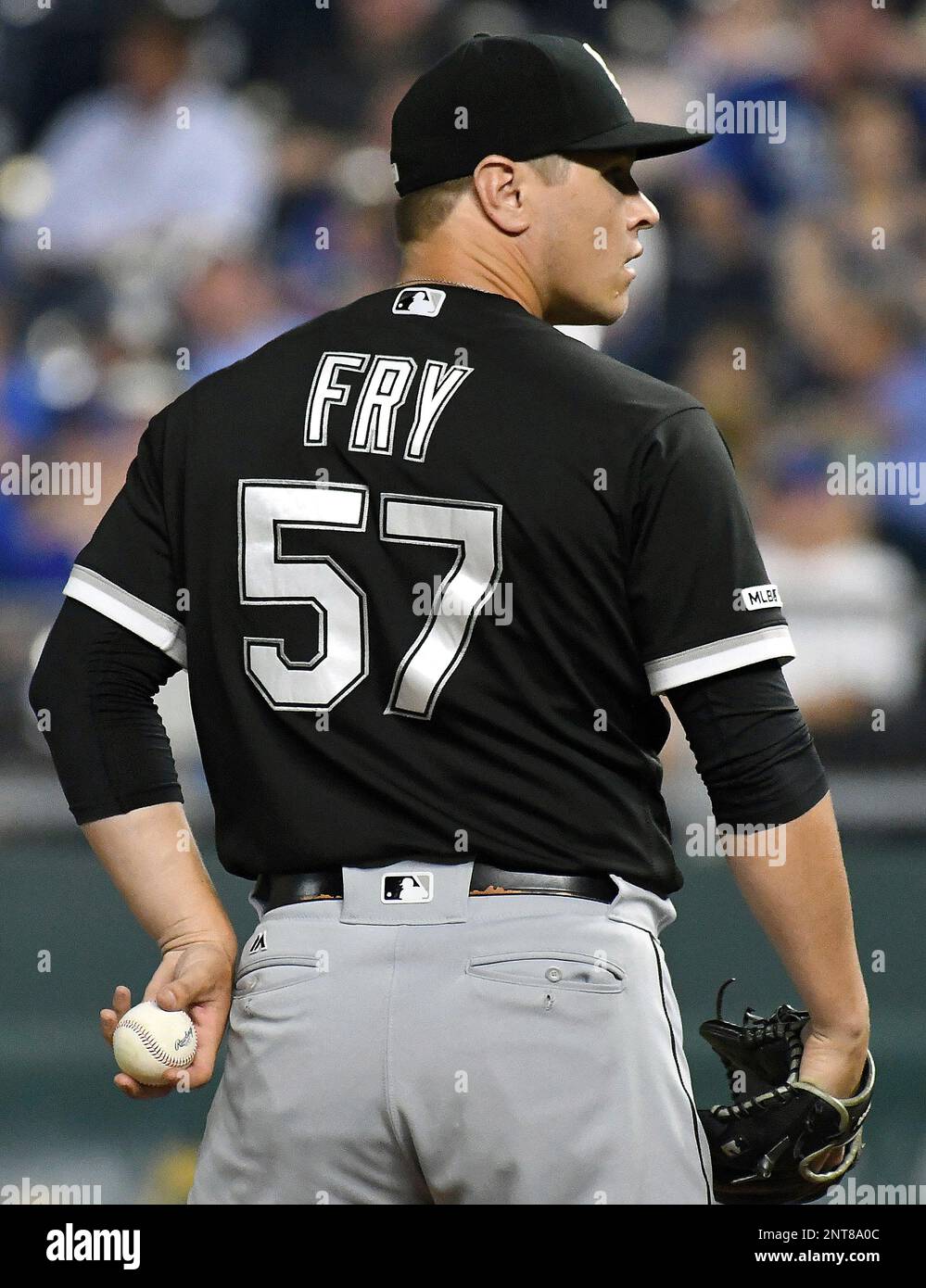 KANSAS CITY, MO. - JULY 17: Chicago White Sox relief pitcher Jace Fry ...