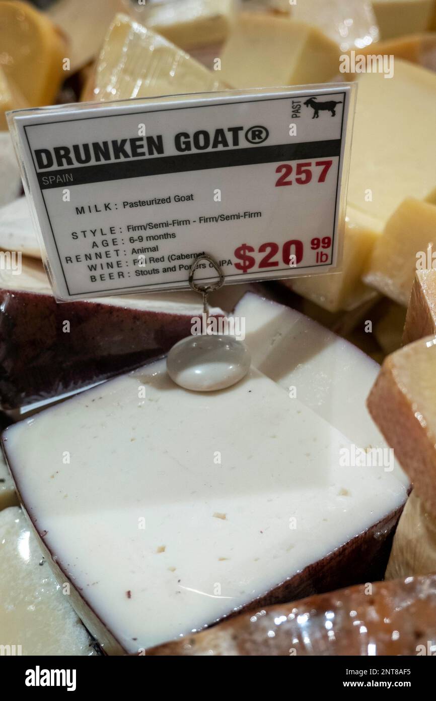 Murray's Cheese is a gourmet speciality shop located in the food hall ...