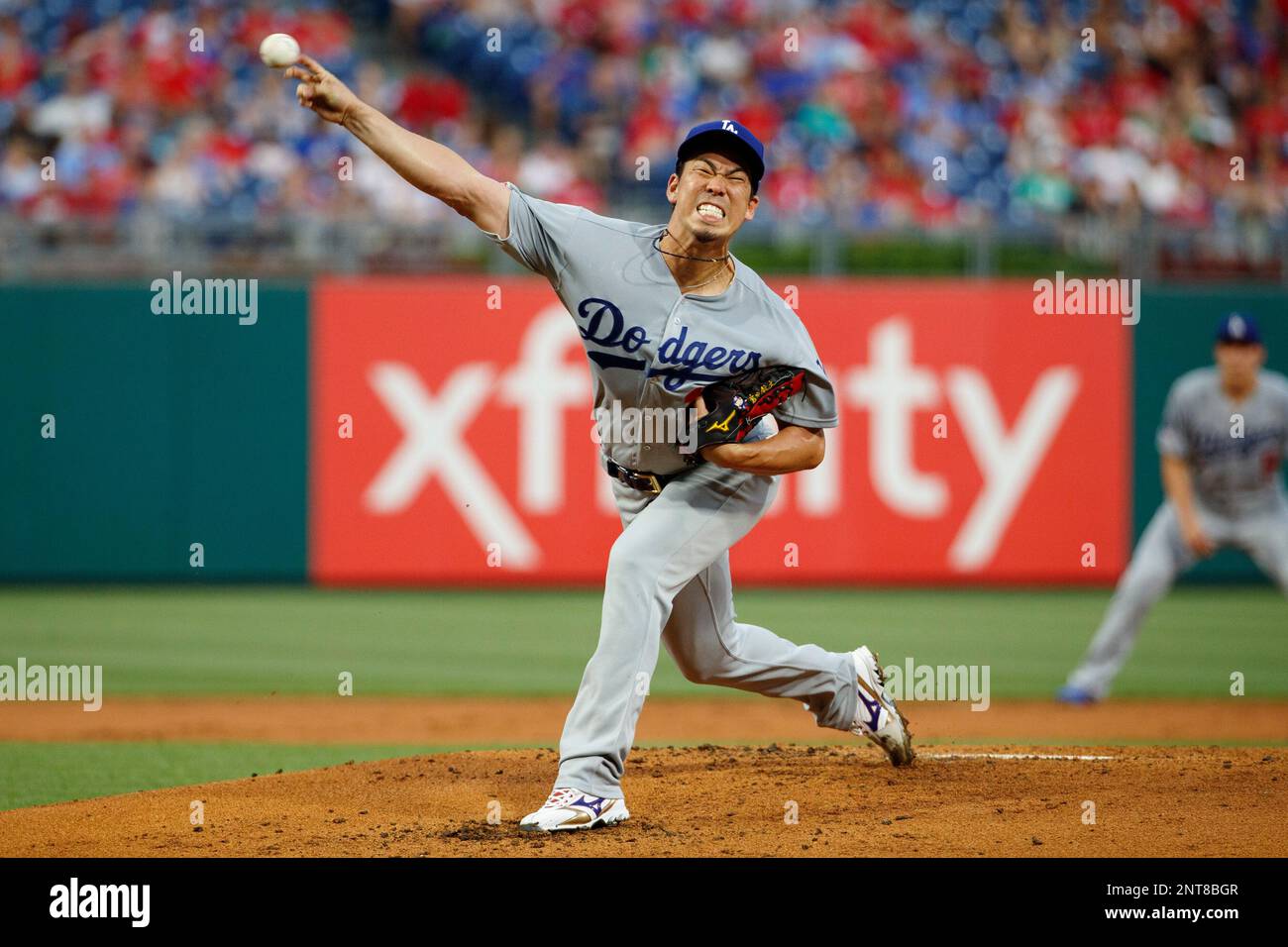 July 17, 2019: Los Angeles Dodgers starting pitcher Kenta Maeda (18 ...
