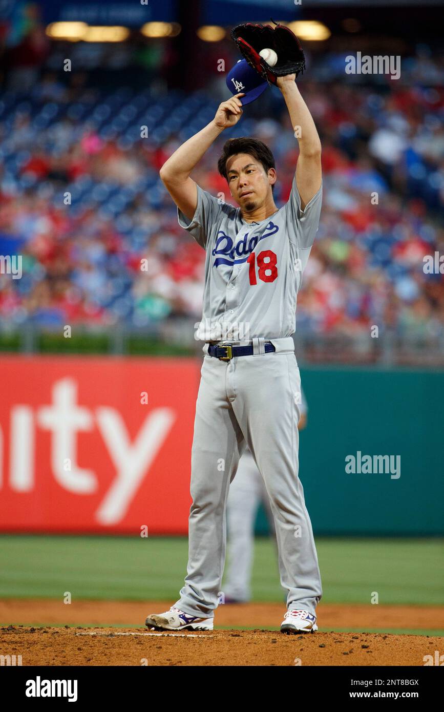 July 17, 2019: Los Angeles Dodgers starting pitcher Kenta Maeda (18 ...