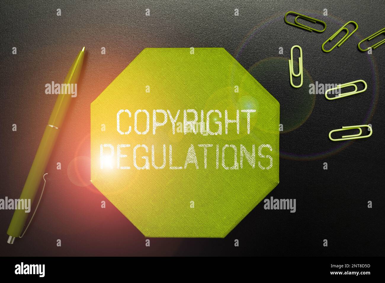 Conceptual caption Copyright Regulations. Business overview body of law ...