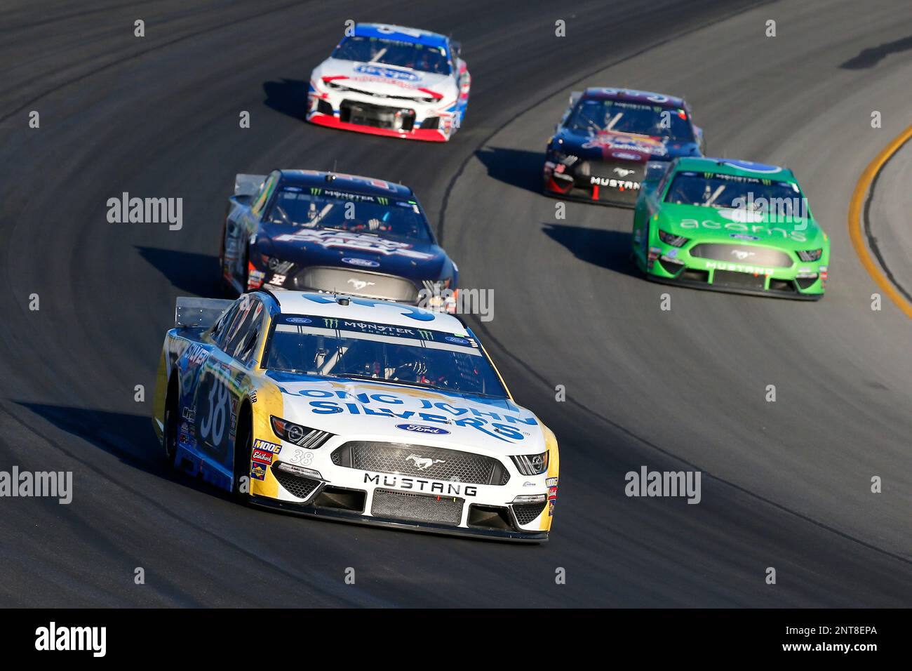 #38: David Ragan, Front Row Motorsports, Ford Mustang Long John Silver ...
