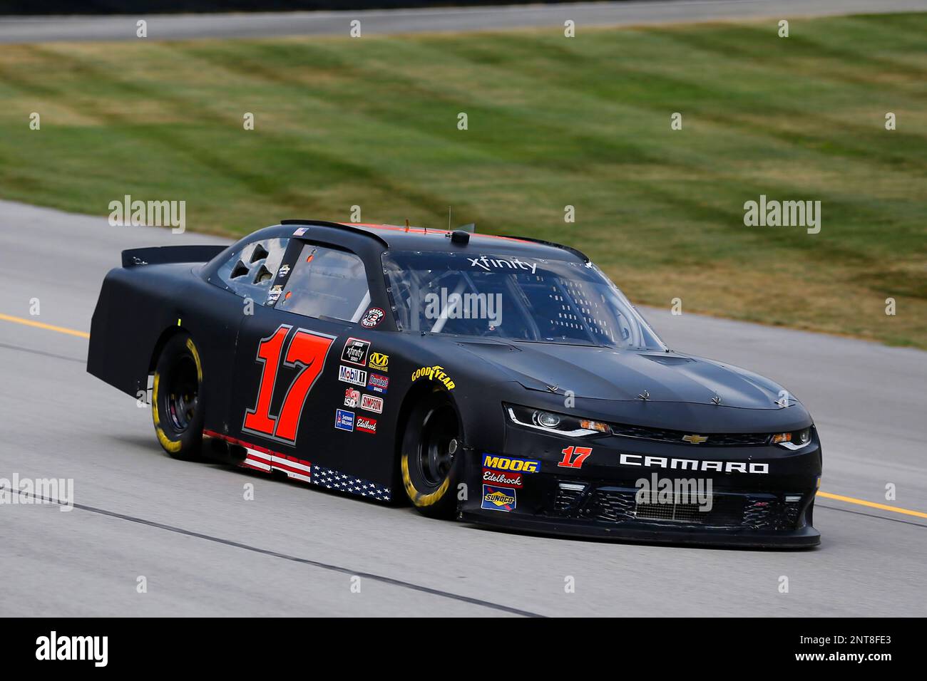 #17: Camden Murphy, Rick Ware Racing, Chevrolet Camaro during practice ...