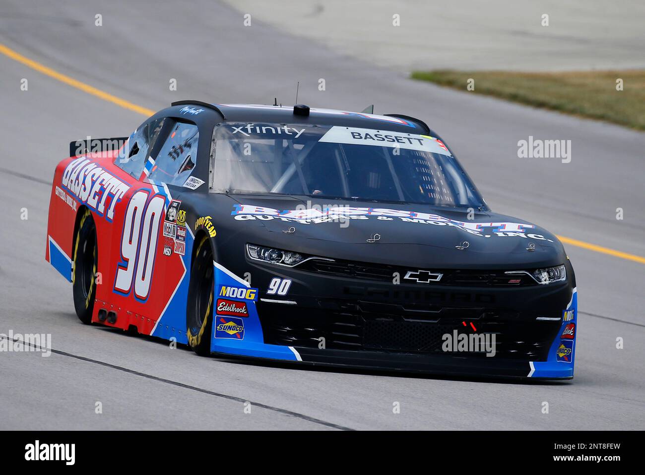 #90: Ronnie Bassett Jr., DGM Racing, Chevrolet Camaro Bassett Gutters ...