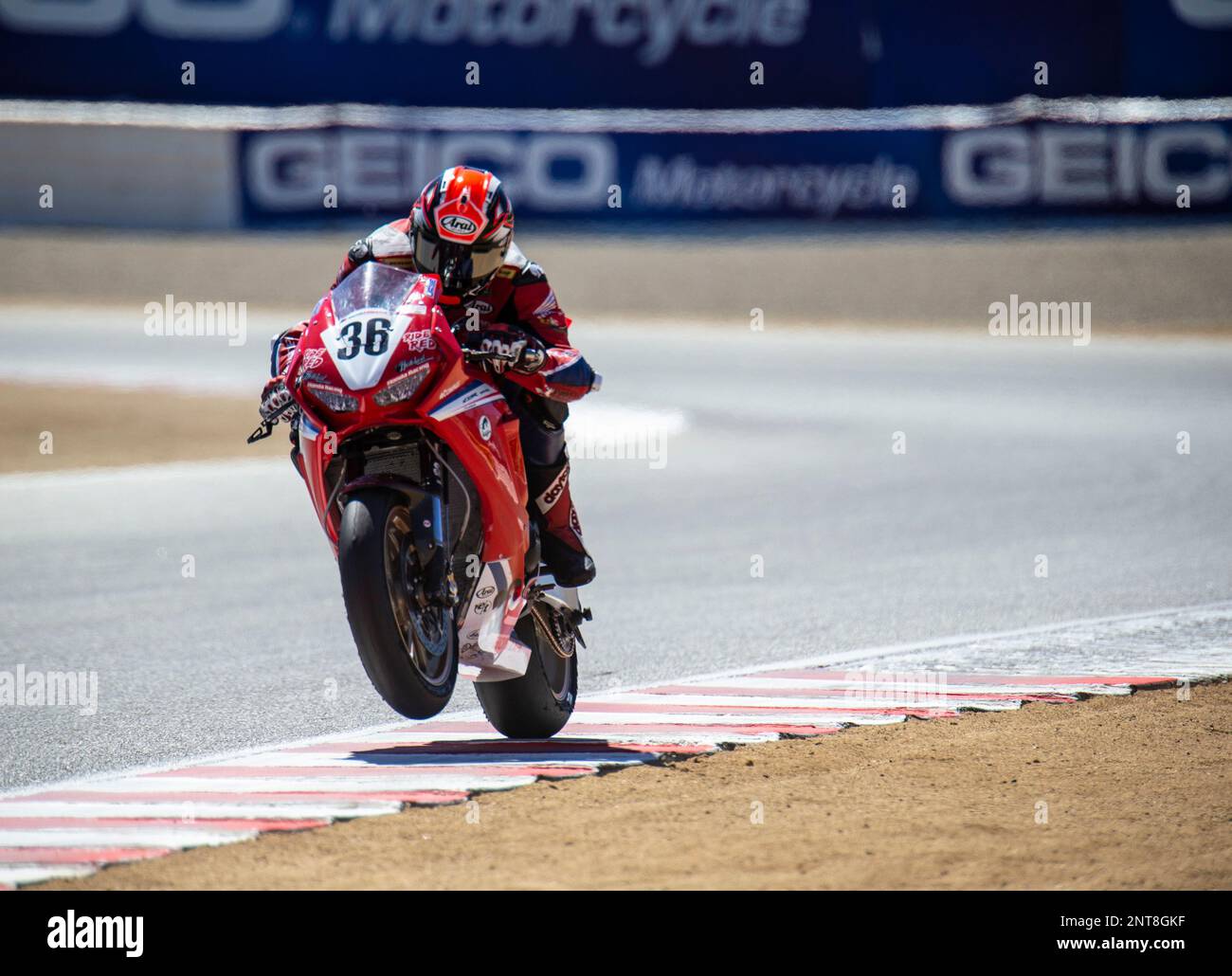 Jul 13, 2019 Monterey, CA, U.S.A. # 36 Jayson Uribe battle to keep his ...