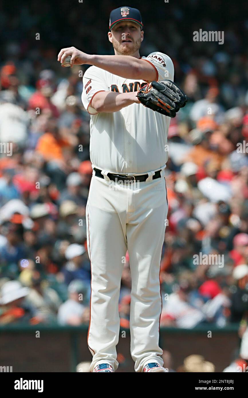 San Francisco Giants relief pitcher Will Smith (13) on the mound during ...