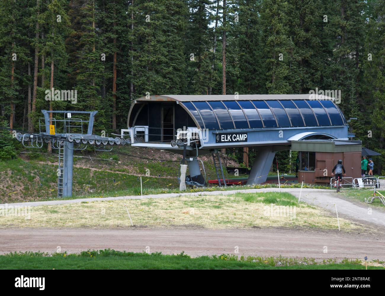 July 05, 2019: The Elk Camp and Lost Forest area at the top of Elk Camp ...