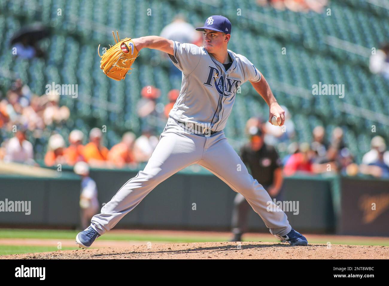 July 13, 2019: Tampa Bay Rays starting pitcher Brendan McKay (49 ...