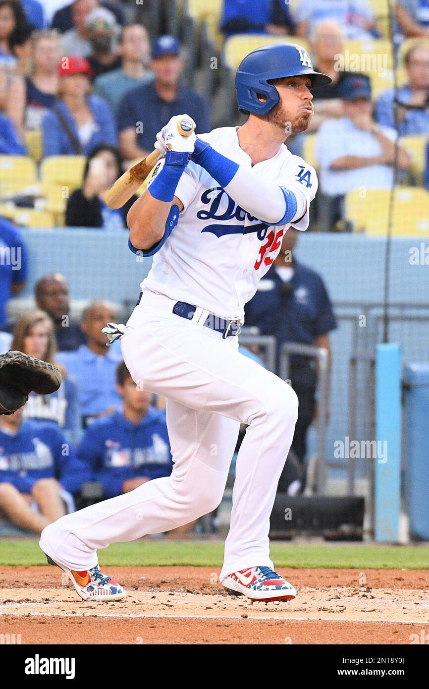 LOS ANGELES, CA - JULY 05: Los Angeles Dodgers right fielder Cody ...