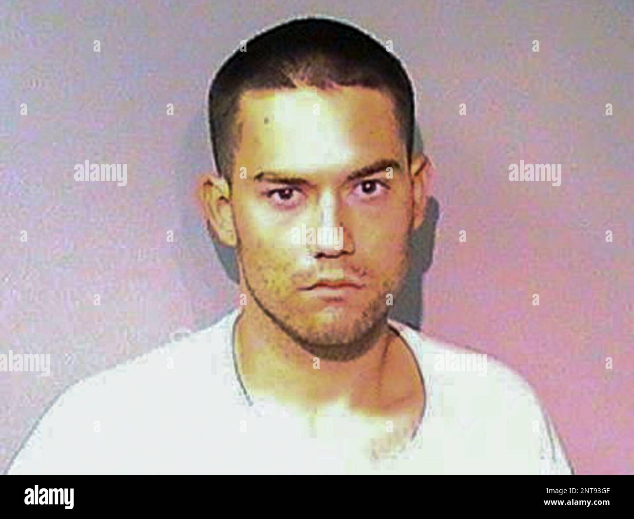 This undated booking image provided by the Lake County Sheriff's Office ...