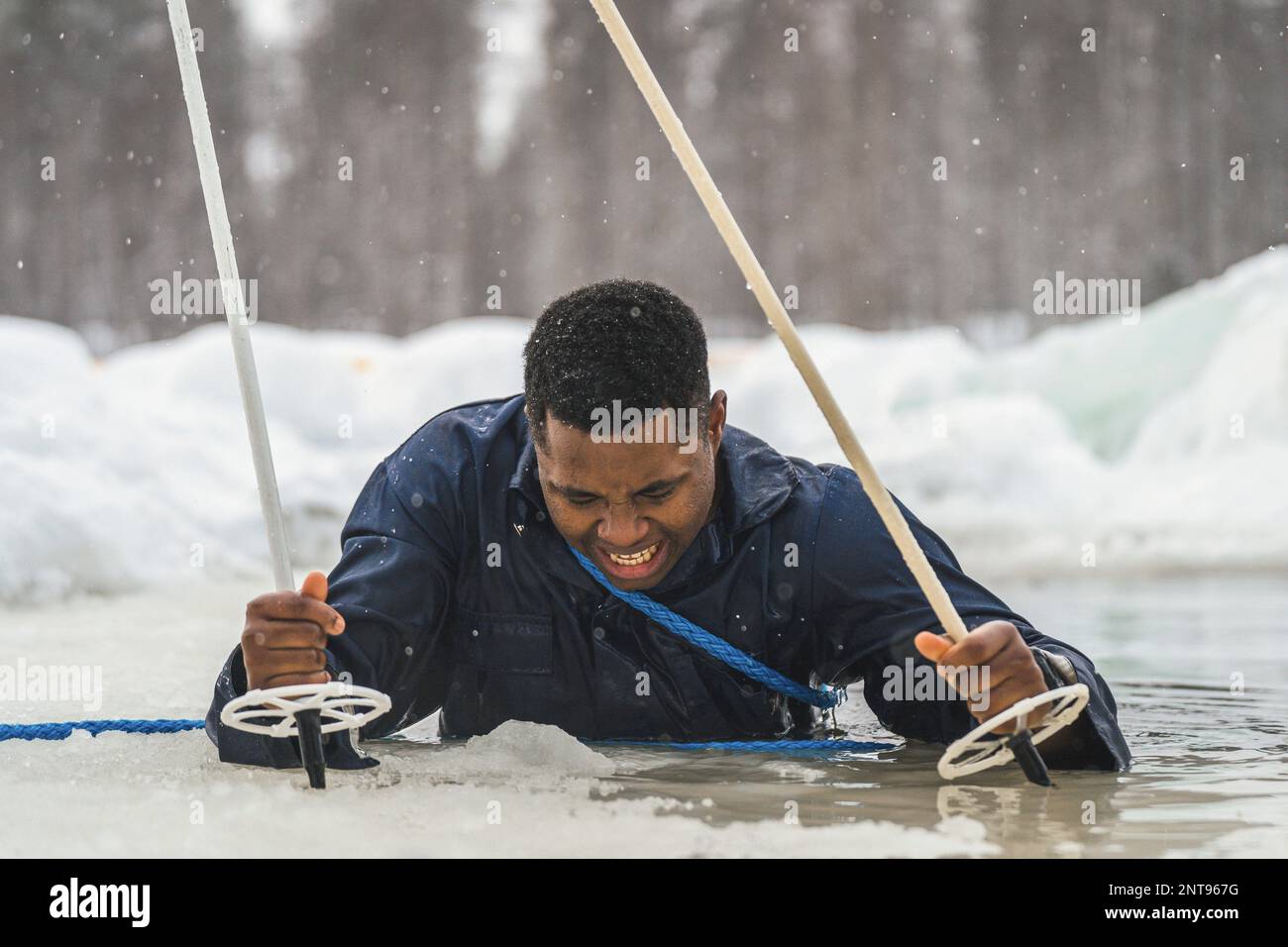 Finland. 19th Feb, 2023. A U.S. Army infantry Soldier assigned to ...