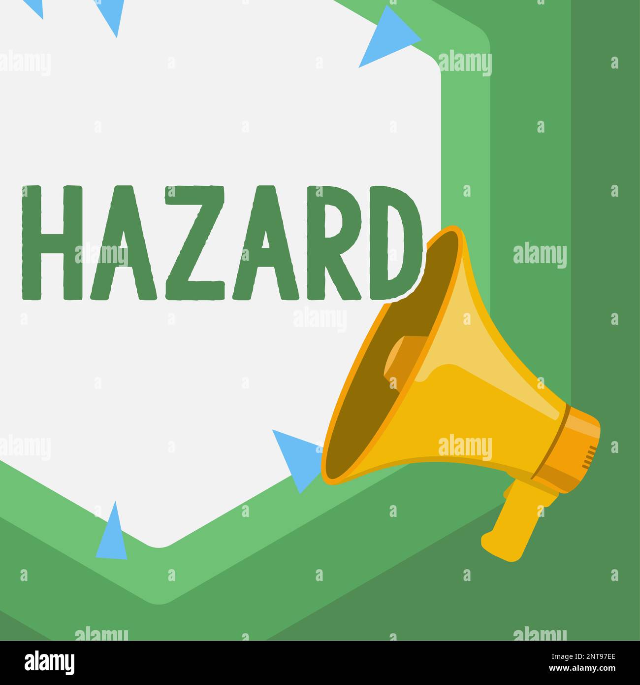 Handwriting text Hazard. Business idea account or statement describing ...