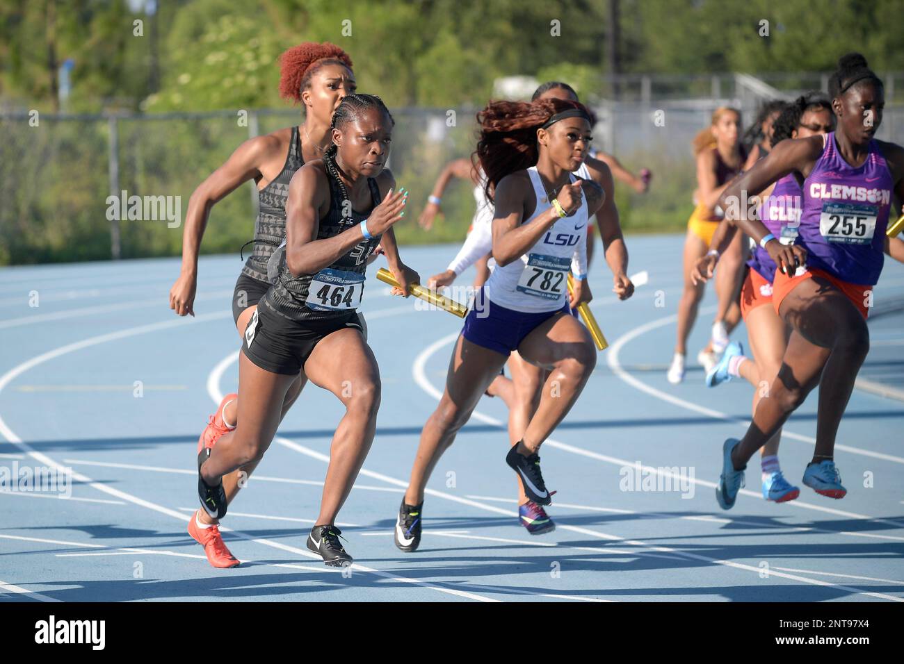 Florida State's Jayla Kirkland (464), LSU's Sha'Carri Richardson (782 ...