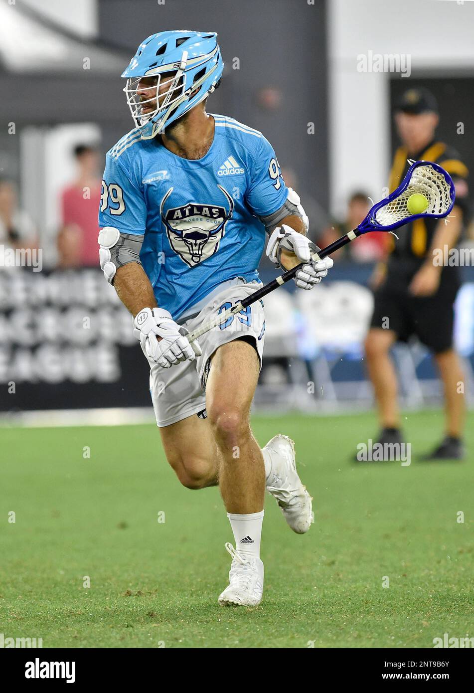 WASHINGTON, DC - JULY 06: Atlas LC midfielder Paul Rabil (99) cradles ...