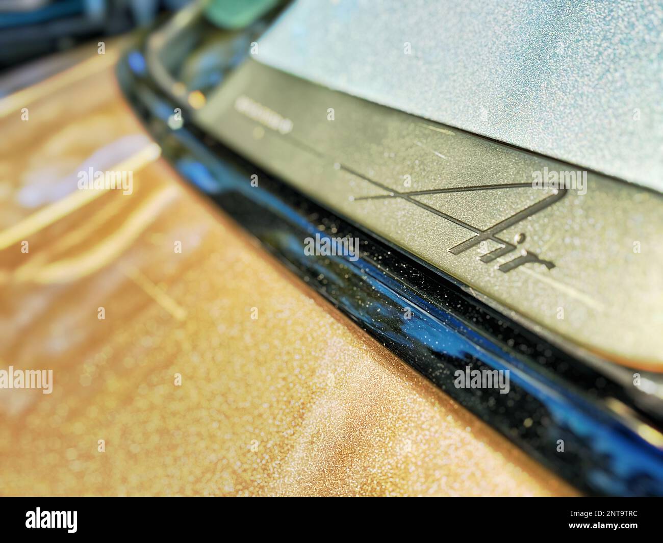 Lucid Air Dream Edition electric car emblem Stock Photo - Alamy