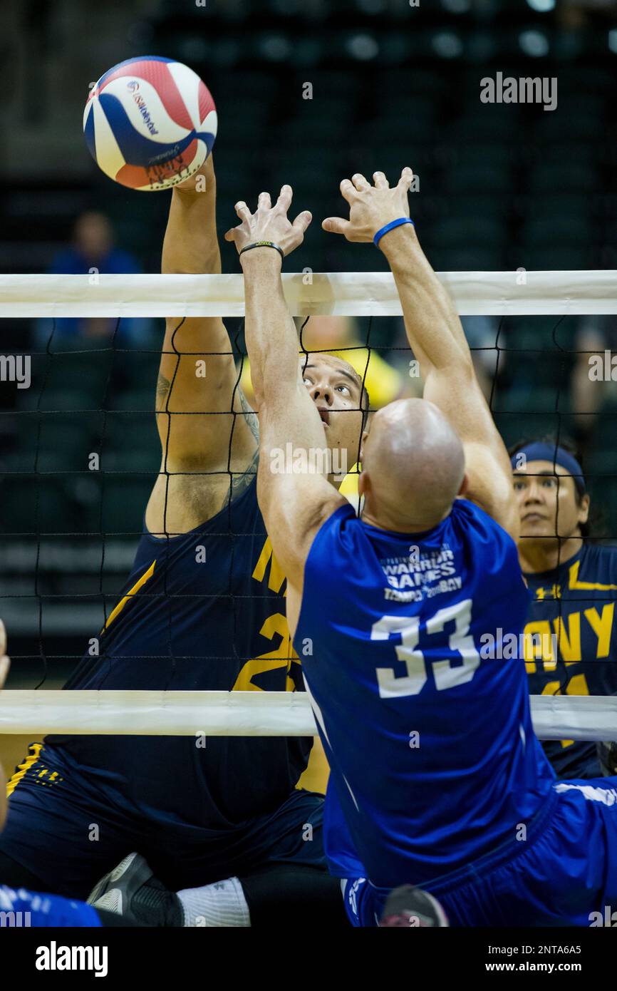 TAMPA, FL - JUNE 30: Petty Officer 2nd Class Joshua Laban of Team Navy ...