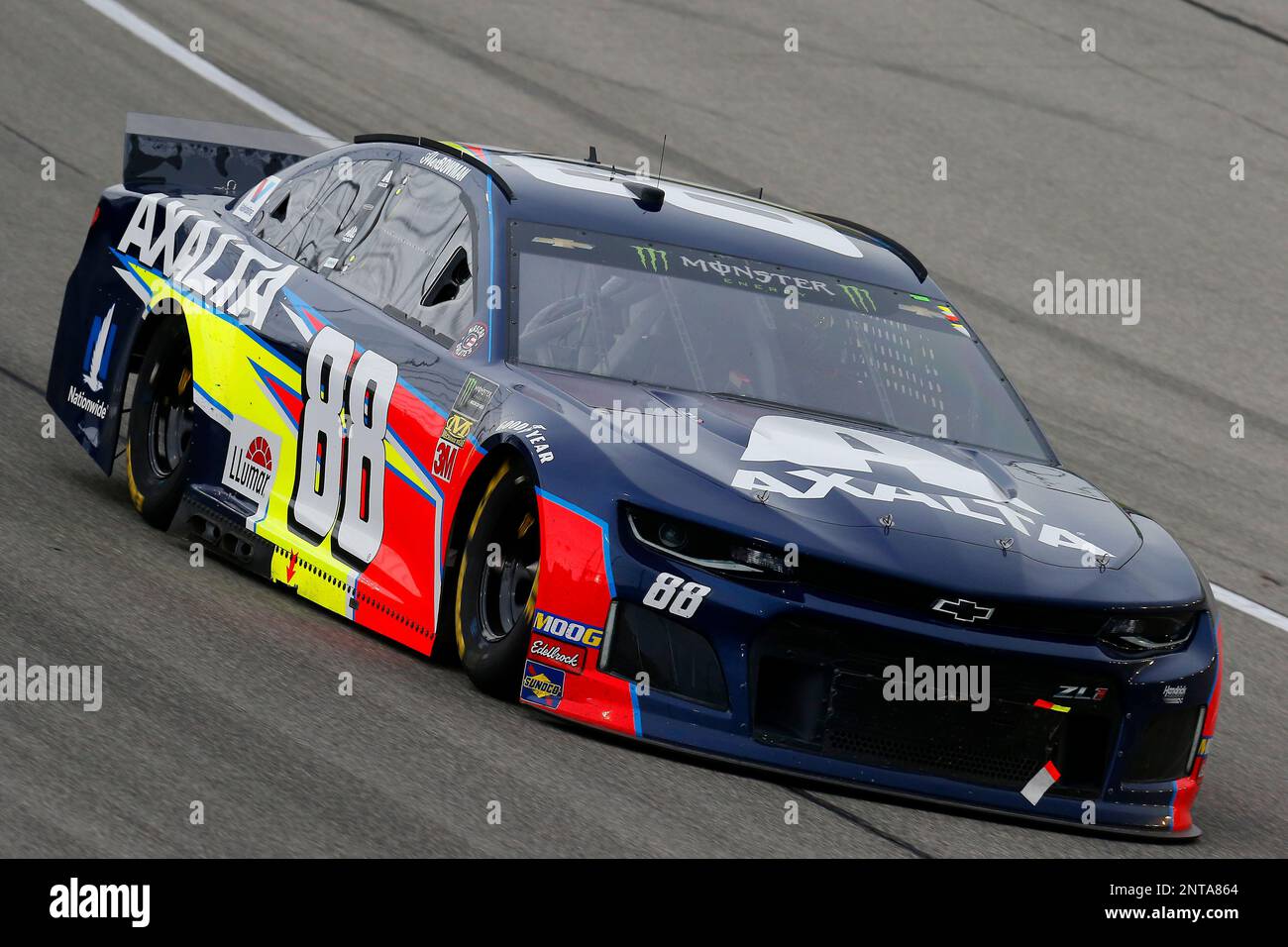 #88: Alex Bowman, Hendrick Motorsports, Chevrolet Camaro Axalta during ...