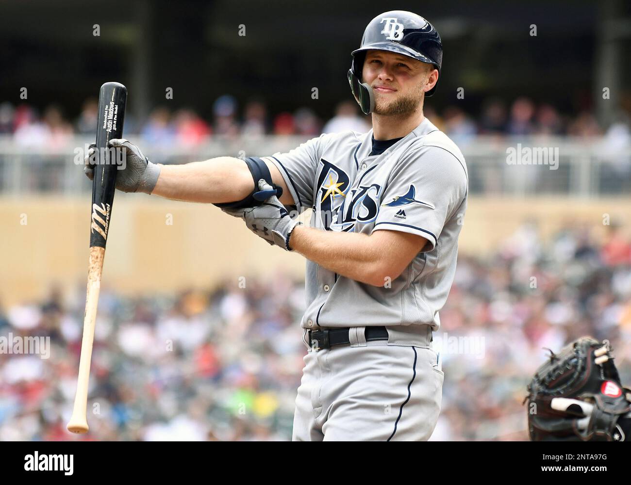 MINNEAPOLIS, MN - JUNE 27: Tampa Bay Rays outfielder Austin Meadows (17 ...
