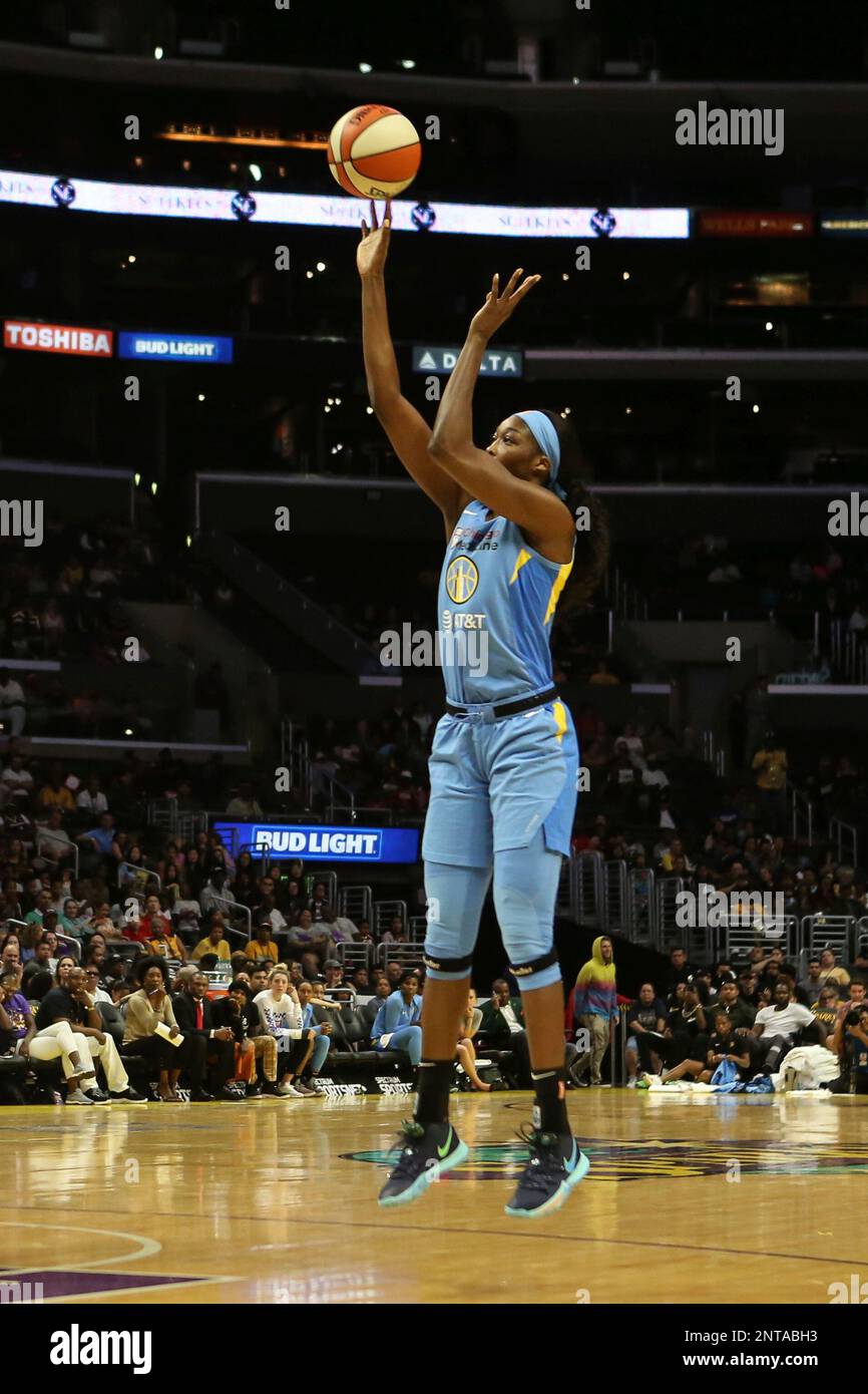LOS ANGELES, CA - JUNE 30: Chicago Sky forward Victoria Macaulay #25 ...