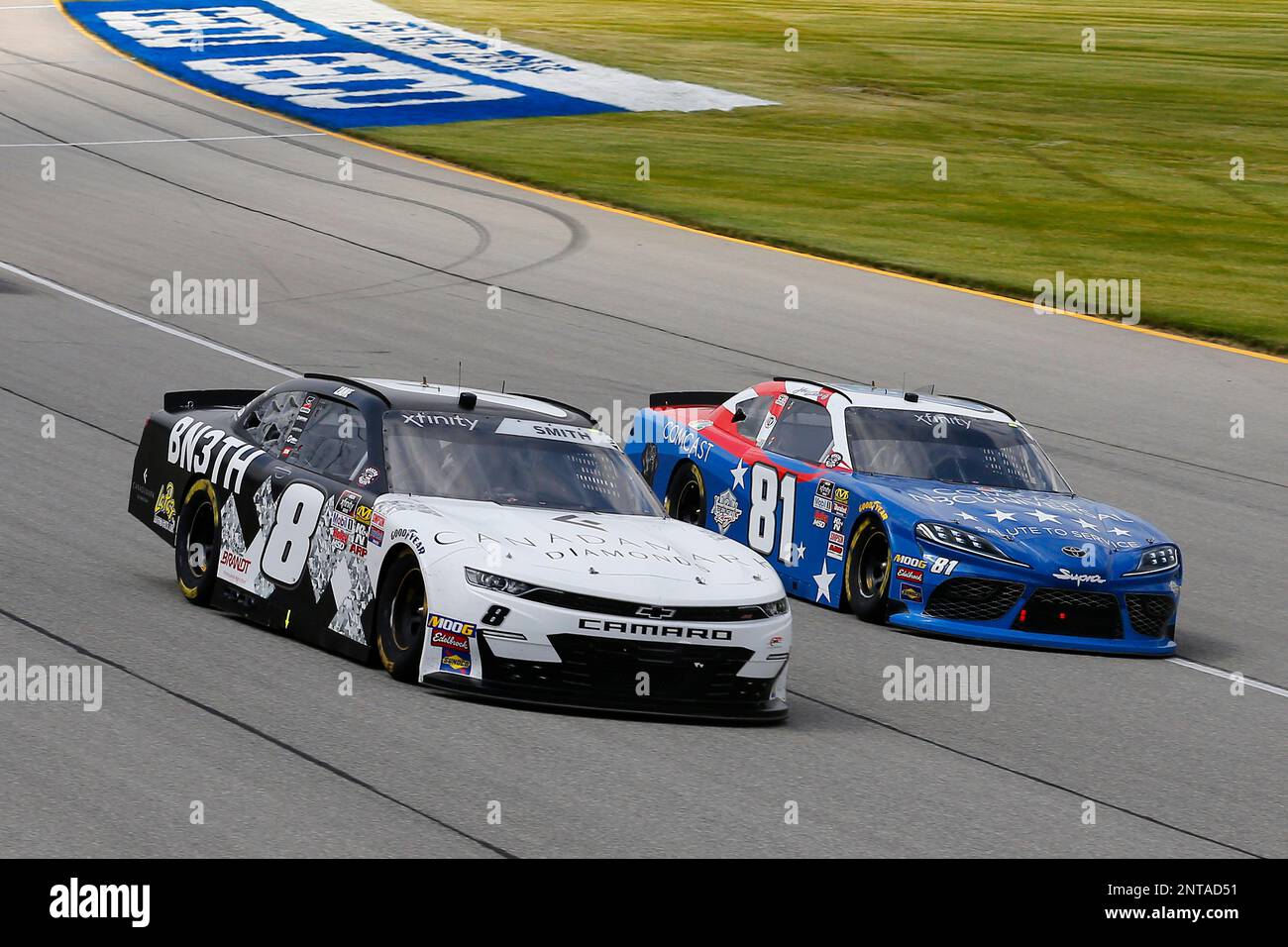 #81: Jeffrey Earnhardt, XCI Racing, Toyota Supra Comcast NBCUniversal ...