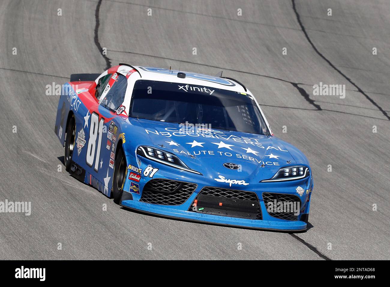 #81: Jeffrey Earnhardt, XCI Racing, Toyota Supra Comcast NBCUniversal ...