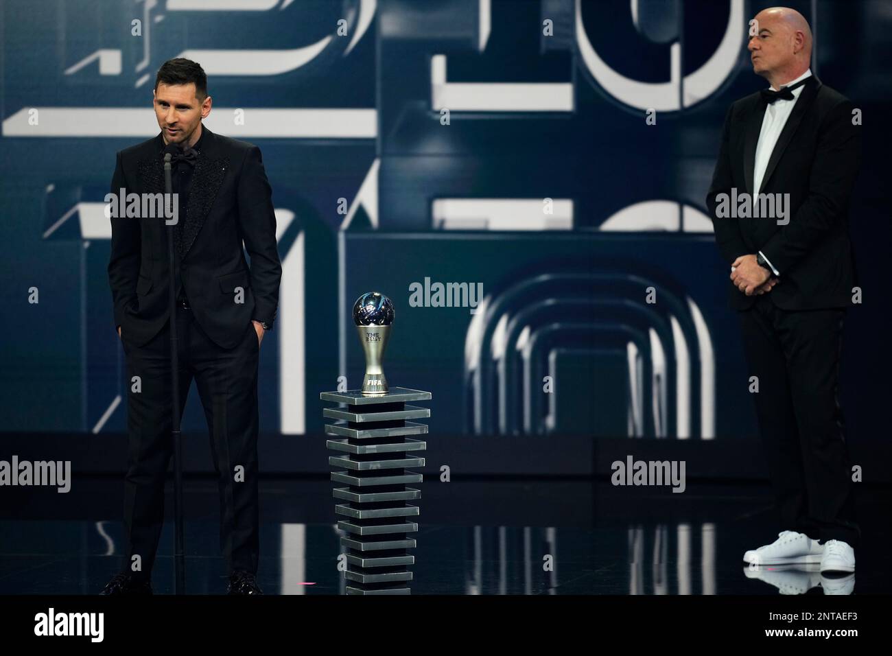 Lionel messi 2023 the best fifa hi-res stock photography and images - Alamy