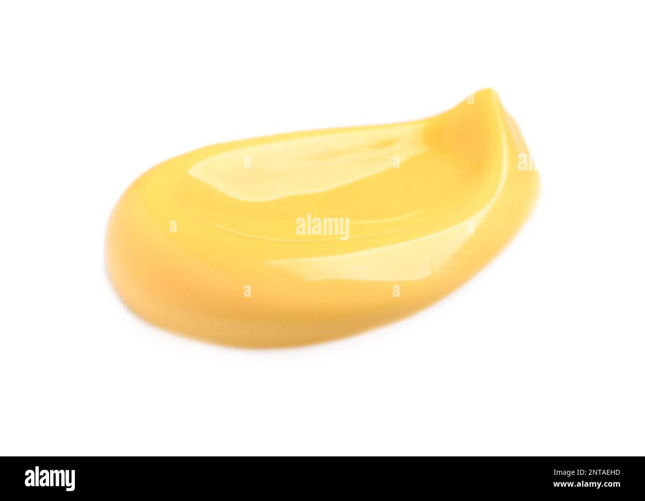 Smear of delicious melted cheese isolated on white Stock Photo - Alamy
