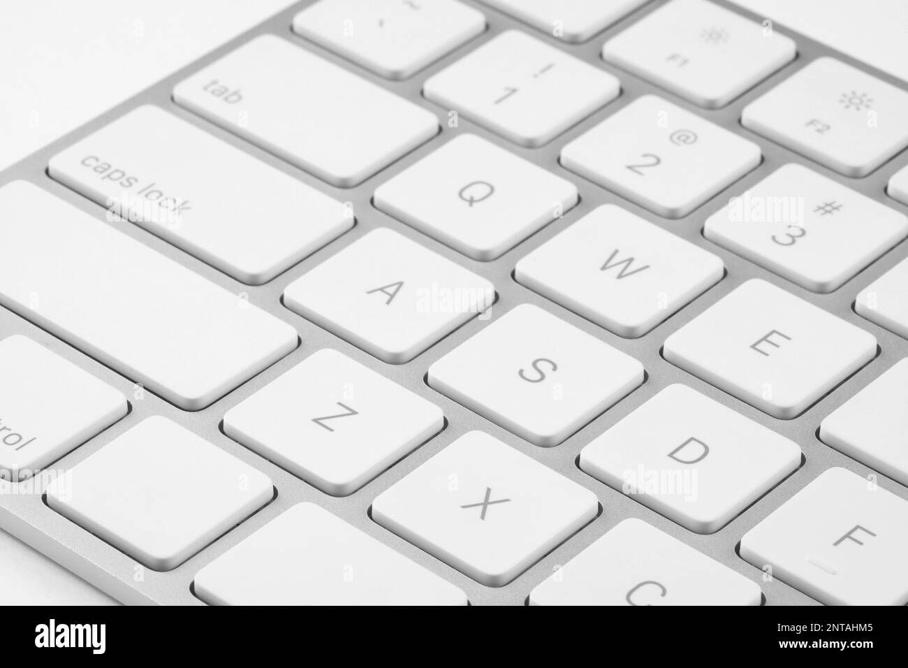Closeup view of buttons on modern computer keyboard Stock Photo - Alamy