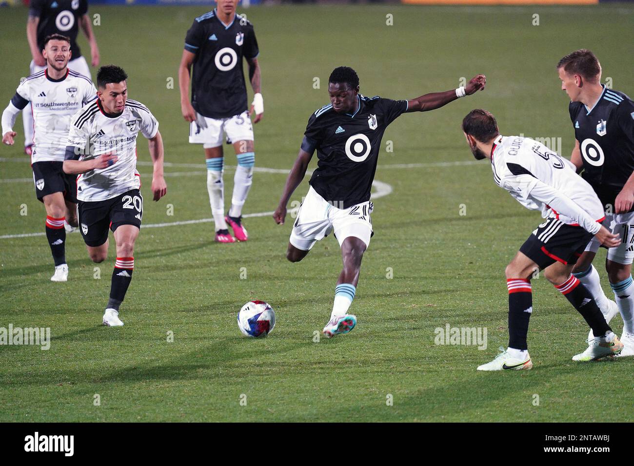 Saturday February 25, 2023: Minnesota United forward Bongokuhle ...