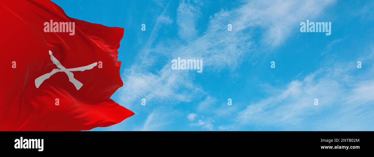 official flag of Regimental Command Brigade Deputy Commander and ...