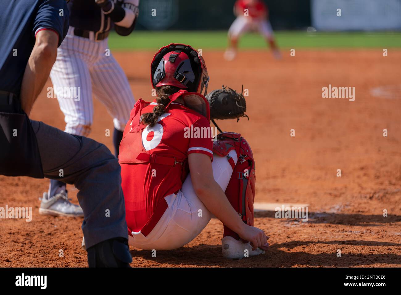 Fastpitch Softball Catcher