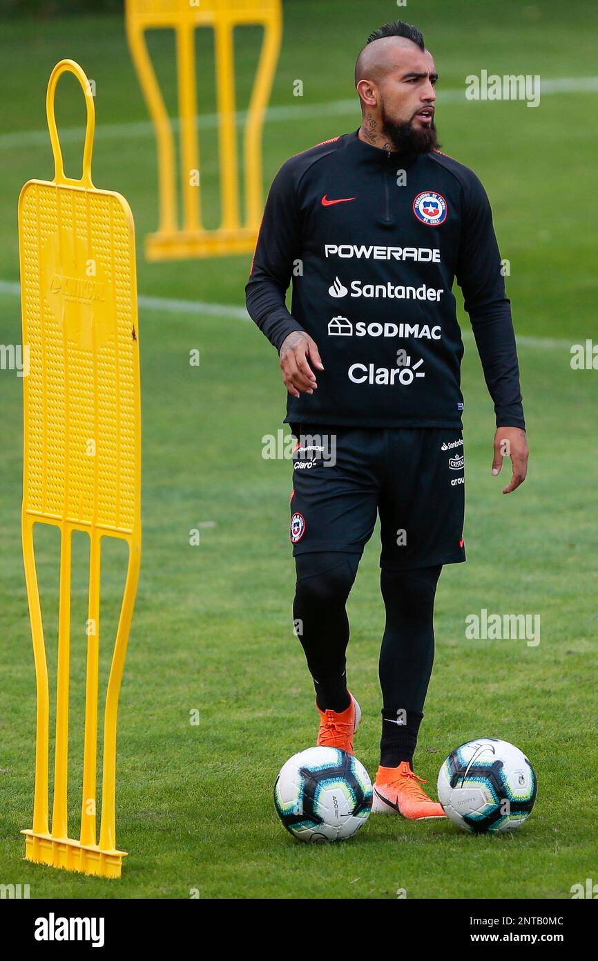 SP - Sao Paulo - 06/26/2019 - Training of Chile - Arturo Vidal player ...
