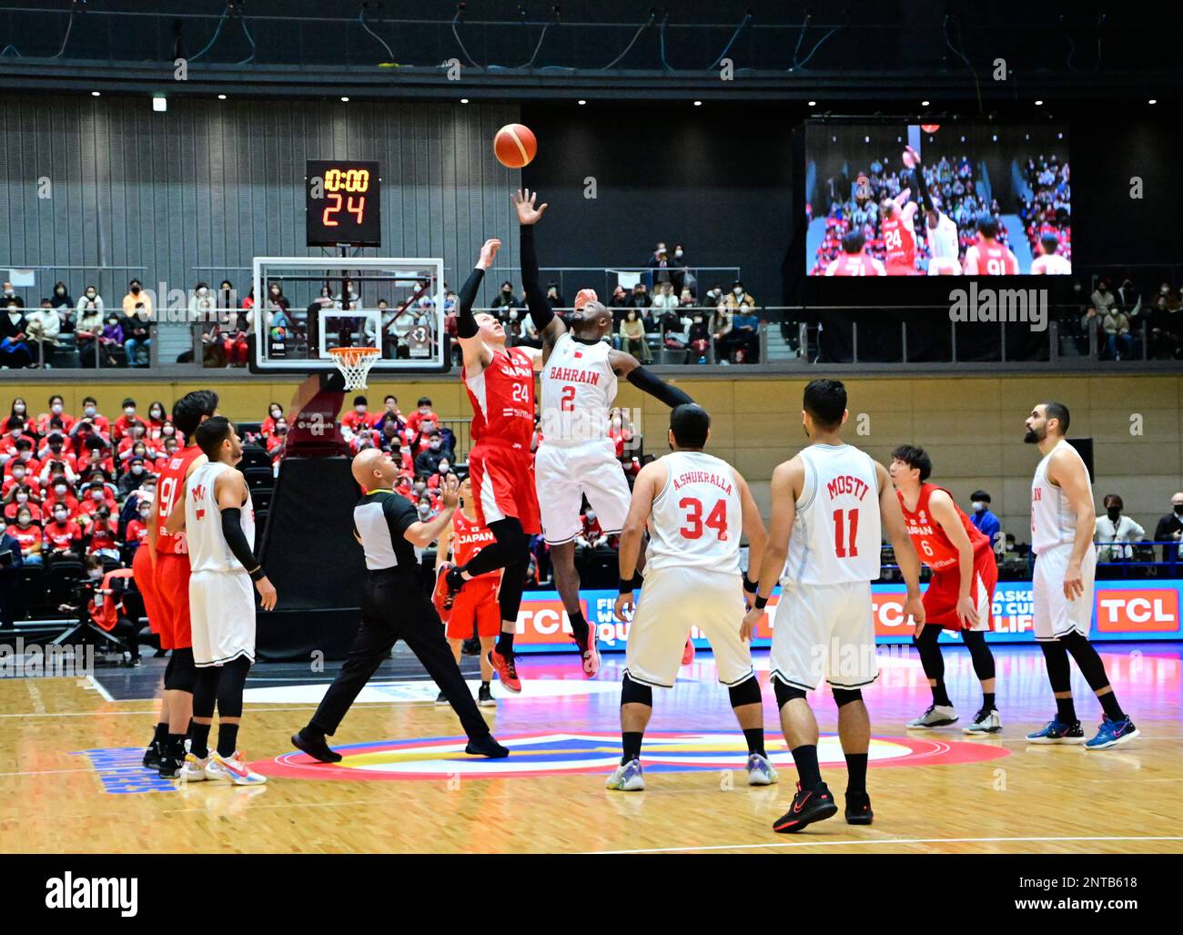 Takasaki Arena, Gunma, Japan. 26th Feb, 2023. Josh Hawkinson (JPN ...