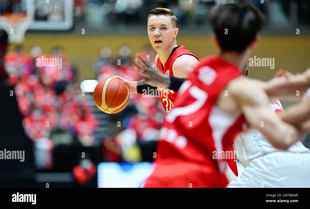 Takasaki Arena, Gunma, Japan. 26th Feb, 2023. Josh Hawkinson (JPN ...