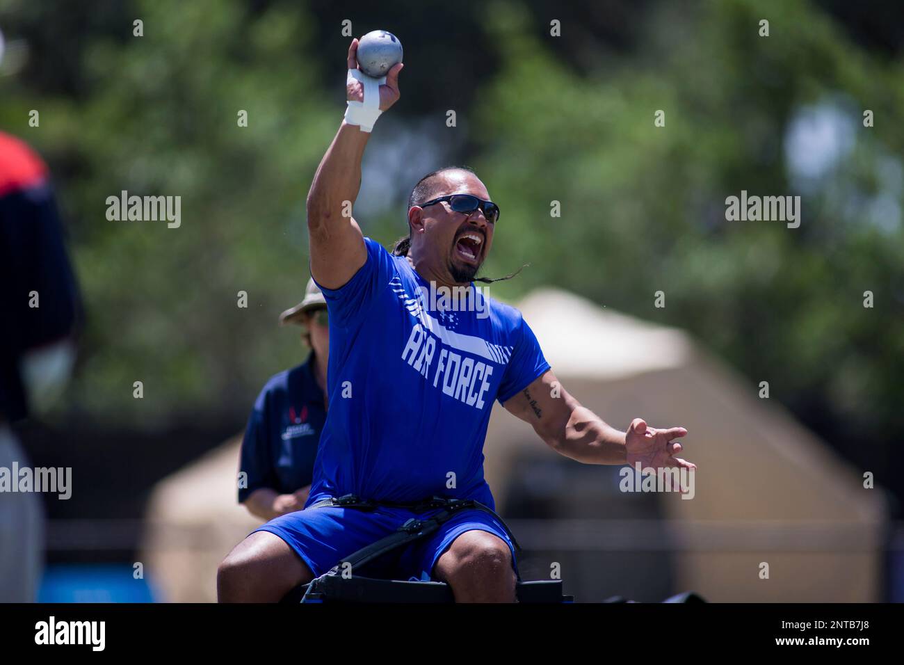 TAMPA, FL - JUNE 23: Chief Master Sgt. Garrett K. Kuwada of Team Air ...
