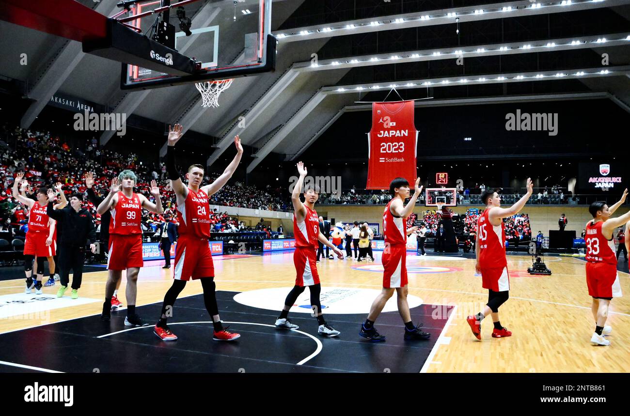 Takasaki Arena, Gunma, Japan. 26th Feb, 2023. Josh Hawkinson (JPN ...