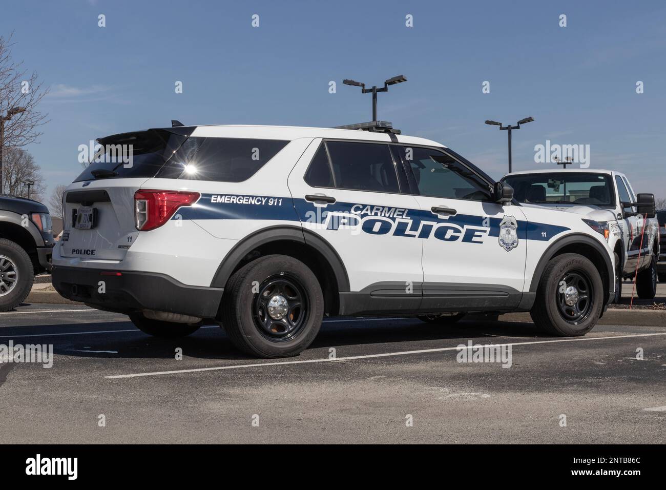 Fishers - Circa February 2023: Carmel police department vehicles ...