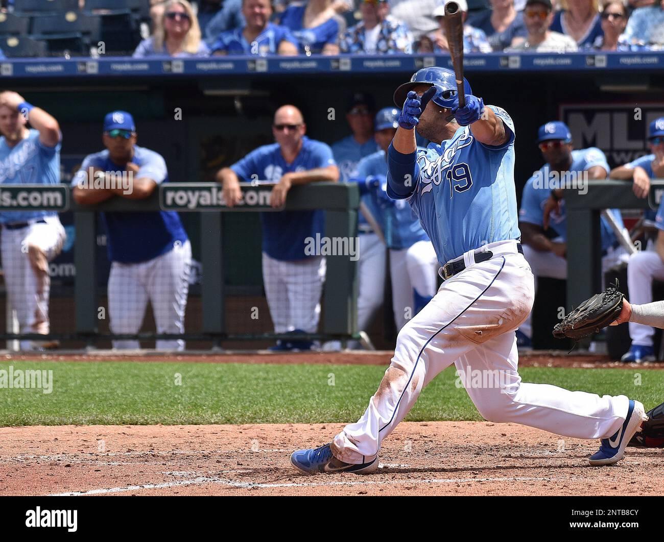 KANSAS CITY, MO - JUN 22: Kansas City Royals first baseman Cheslor ...
