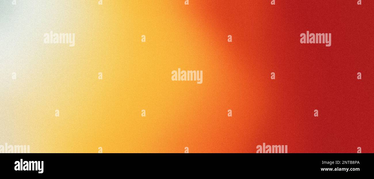 Orange yellow color gradient background, grainy burn fiery noise ...