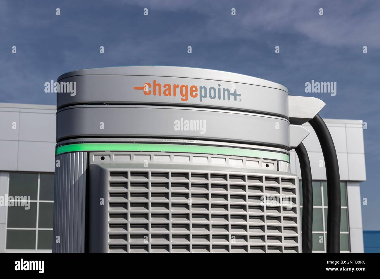 Noblesville - Circa February 2023: ChargePoint EV Charging Station ...