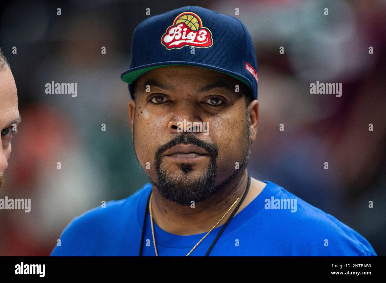 INDIANAPOLIS, IN - JUNE 23: Ice Cube on the court before the Big3 ...
