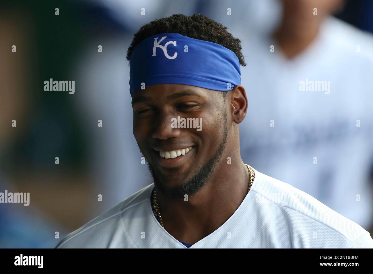 KANSAS CITY, MO - JUNE 21: Kansas City Royals right fielder Jorge Soler ...