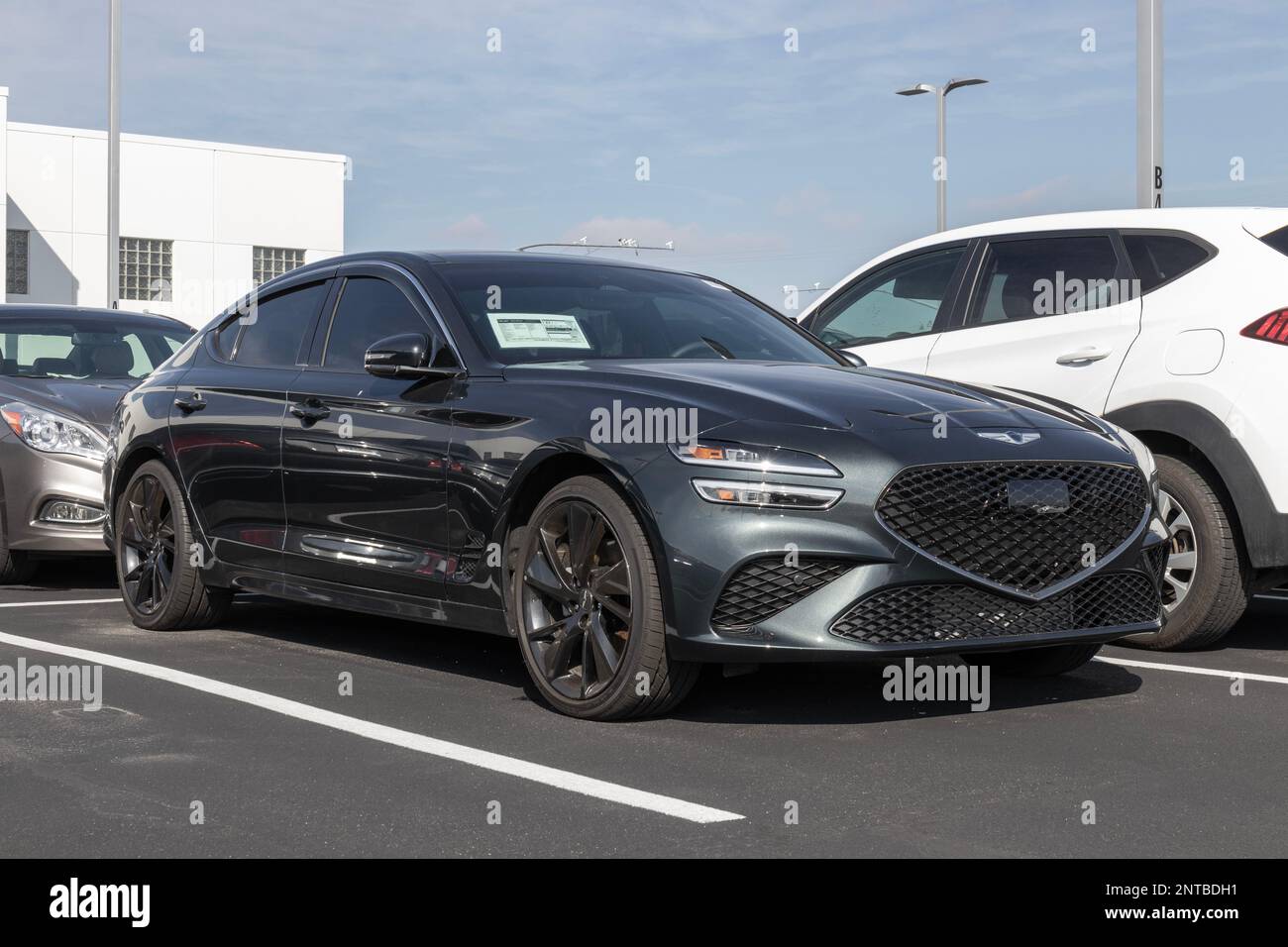 Noblesville - Circa February 2023: Genesis Hyundai G70 Luxury Sport ...
