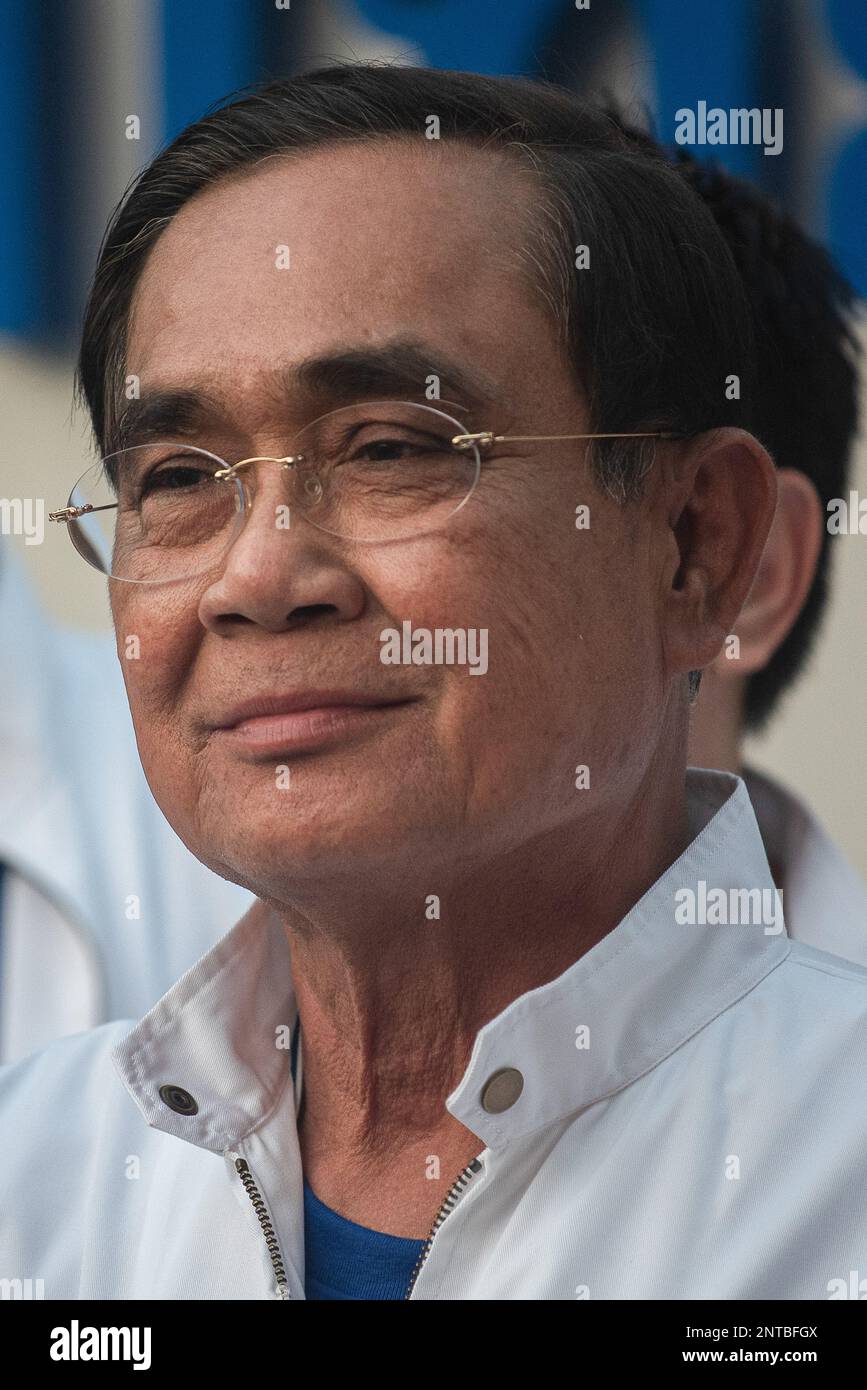 Thailand's prime minister Prayut Chan-o-cha attends during the ...