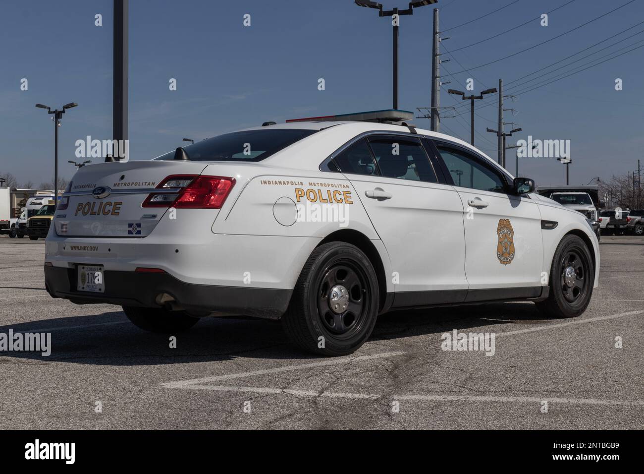 Indianapolis police car hi-res stock photography and images - Alamy